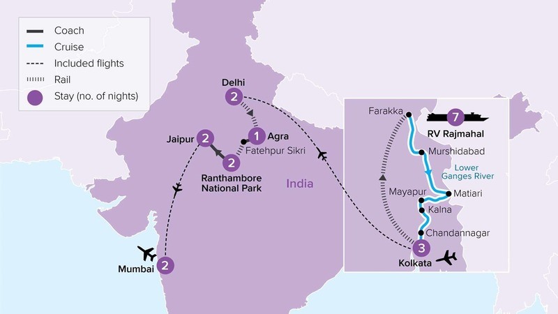 The Lower Ganges, Golden Triangle and Mumbai – Camberwell Travel Club